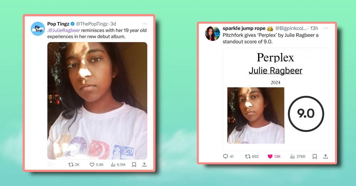 Who is Julie Ragbeer? Girl goes viral after Pop Tingz promo tweet