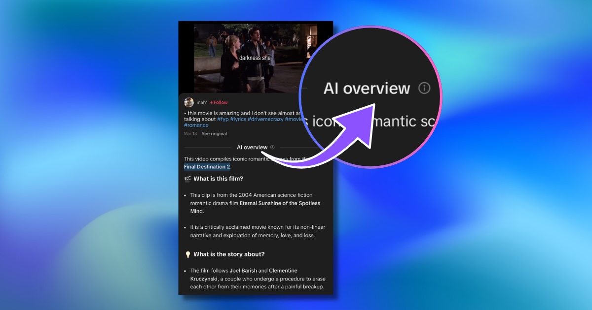 Here's how to turn off that annoying 'AI overview' on TikTok