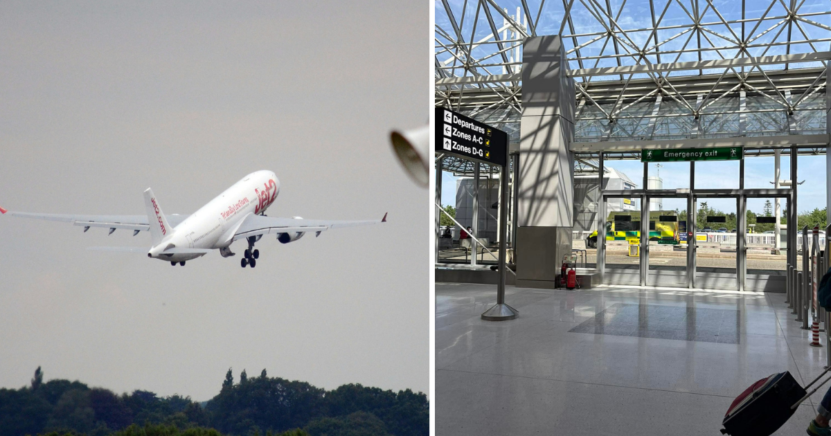 'I peed myself': Man behind Manchester airport chaos explains stand-off