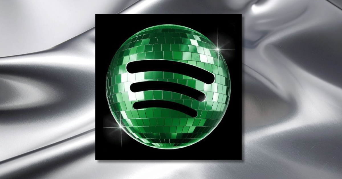 Um, is the new Spotify disco ball logo permanent?