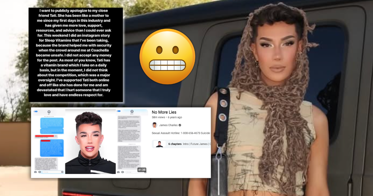 James Charles messiest scandals over the past 10 years