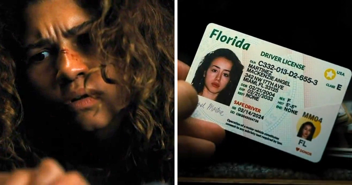 The driver's licenses Rue finds in Euphoria have a hidden meaning
