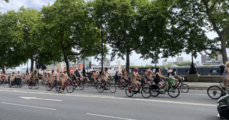 London's n*ked bike ride returned last weekend – and participants were ...