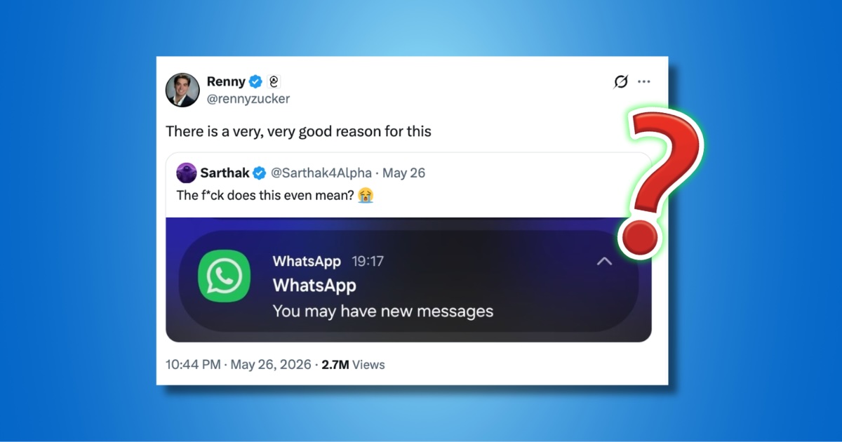 Why WhatsApp sometimes says 'you may have new messages'