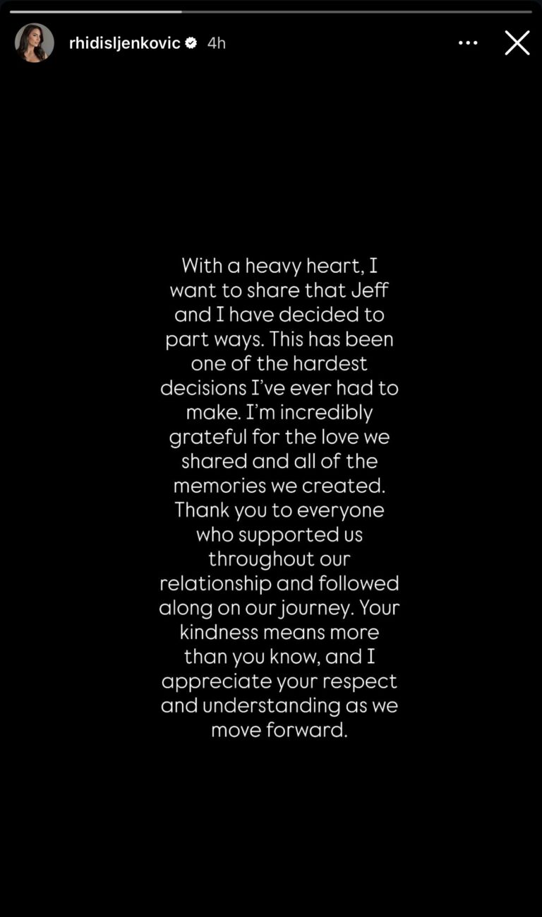 MAFS' Rhi and Jeff share heartbreaking statements confirming split