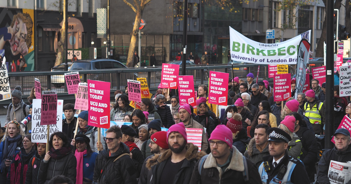 UCU announces 18 days of strikes over the next two months at more than ...