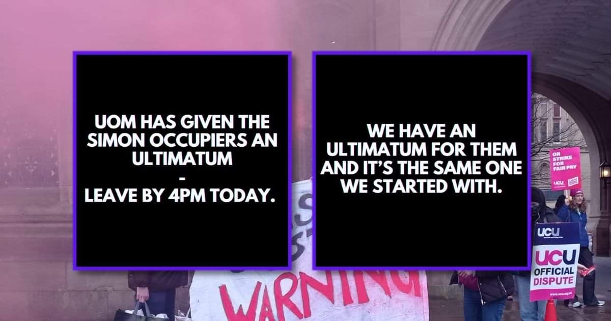 Faced with another ultimatum, Manchester rent strikers refuse to leave ...