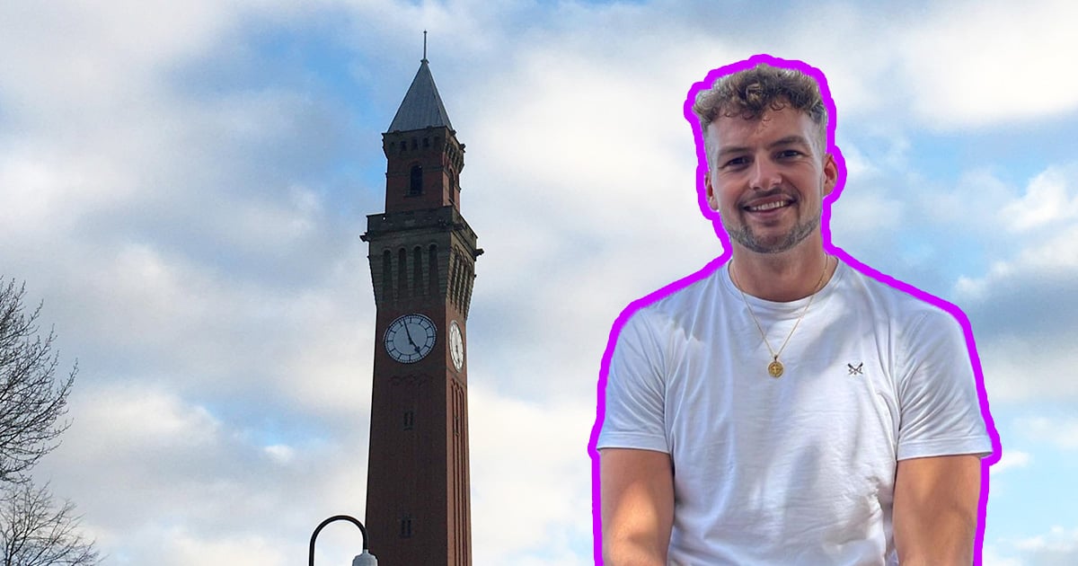 Love Island's Hugo Hammond is joining the Uni of Birmingham as a sports ...