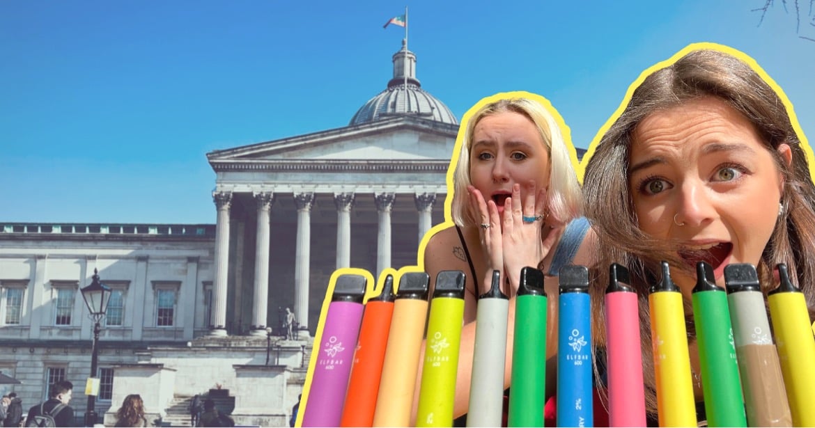 University College London to implement an Elf Bar ban on campus