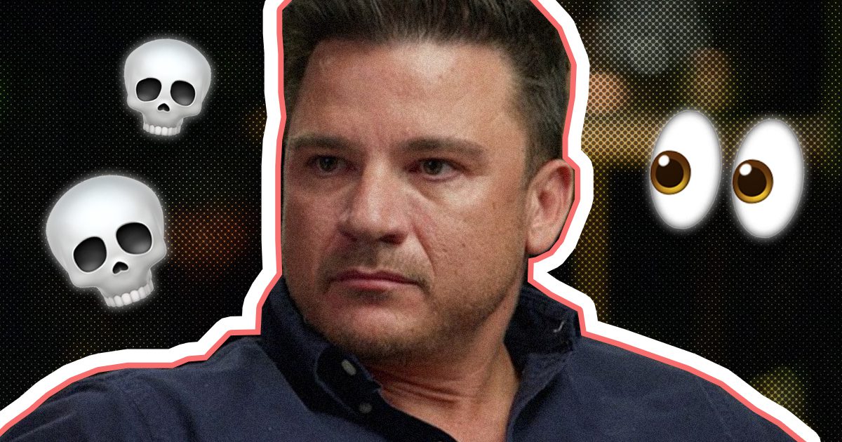 Dan is getting absolutely rinsed for the death stares he pulled on MAFS ...