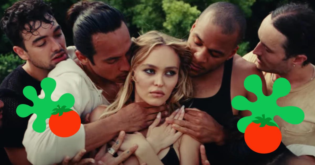 Erm, the Rotten Tomatoes score for The Idol is here and it's woeful