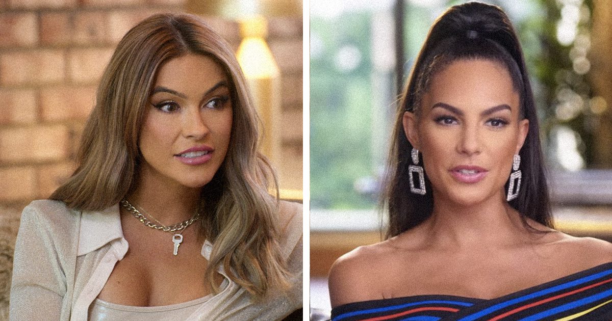Erm, Selling Sunset's Amanza and Chrishell are beefing right now, here ...
