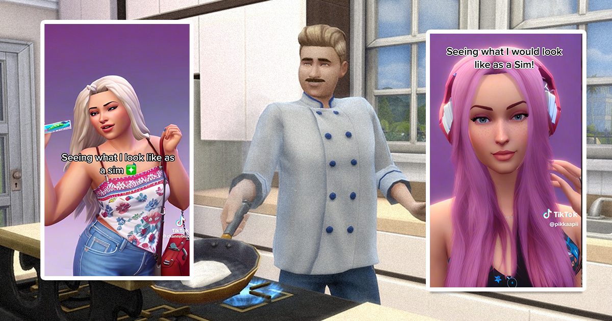 Here's how to get the iconic Sims 4 filter all over TikTok right now