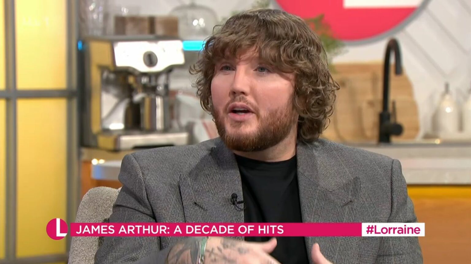 A look at the 10 year transformation of James Arthur, he's unrecognisable