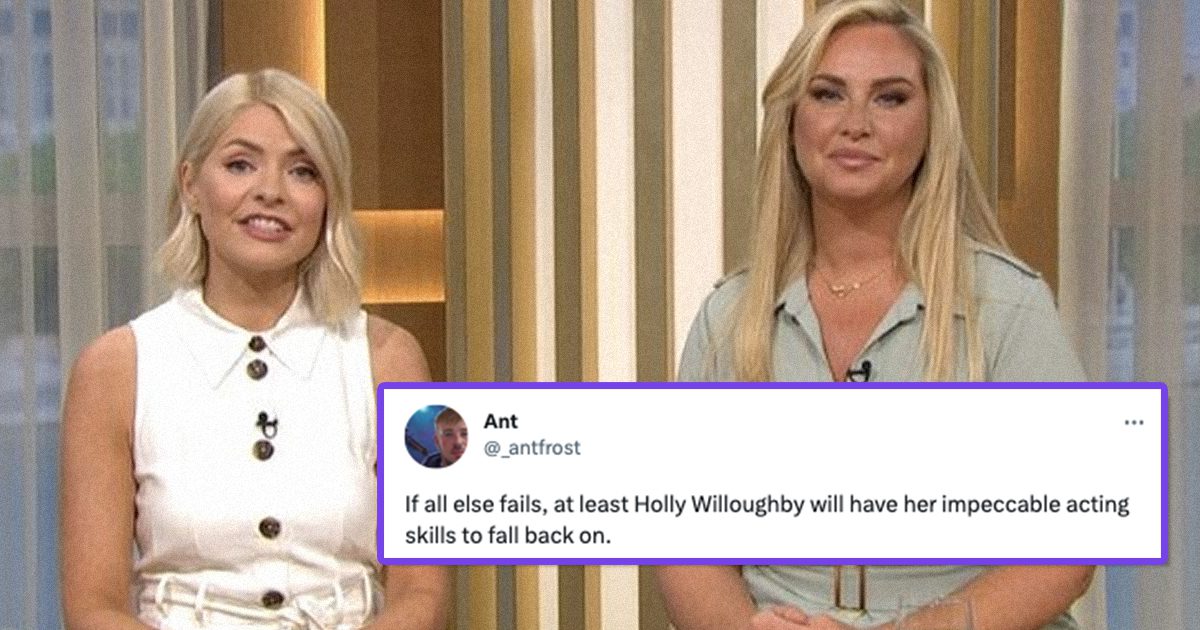 Holly Willoughby's speech on This Morning deserves a BAFTA Award and so ...