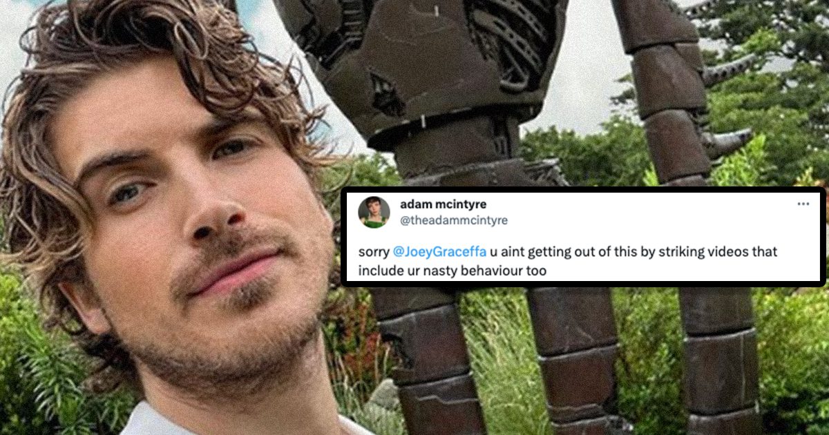 Joey Graceffa issued a copyright claim against fan wanting to expose ...