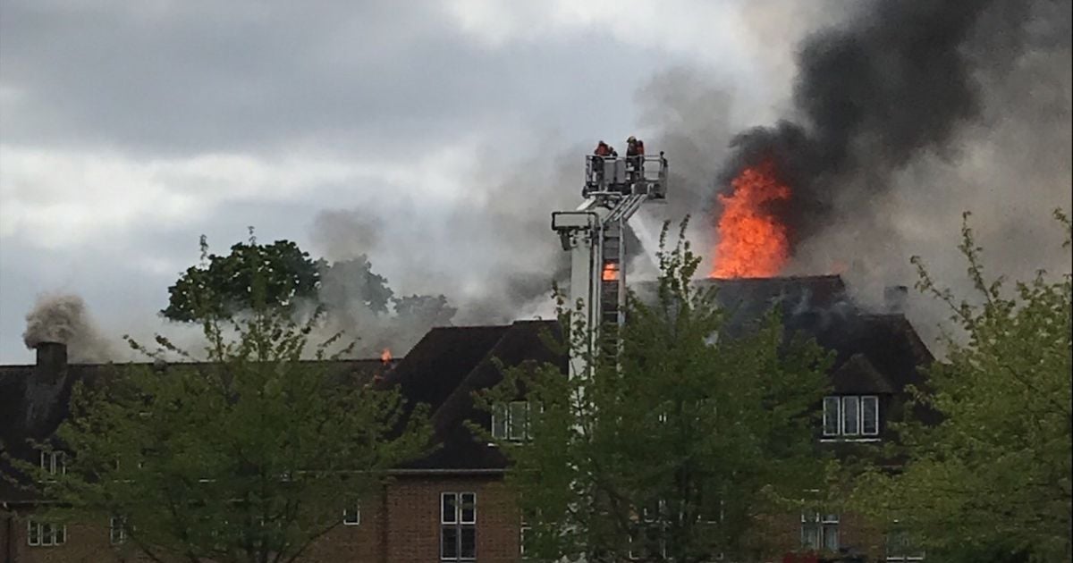 Aftermath of fire at old Newcastle University halls still deemed ...