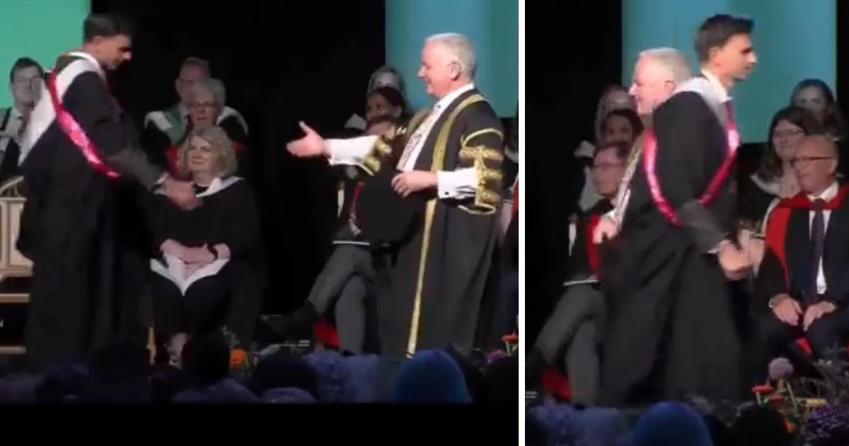 'This was no mistake': University edits out student's protest at ...