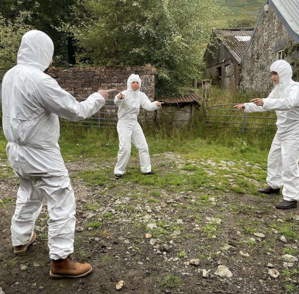 All the behind the scenes pictures shared by Black Mirror season six cast