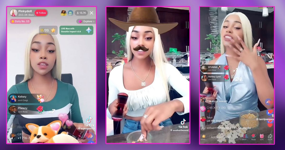 Who is Pinkydoll? Meet the viral NPC TikTok creator
