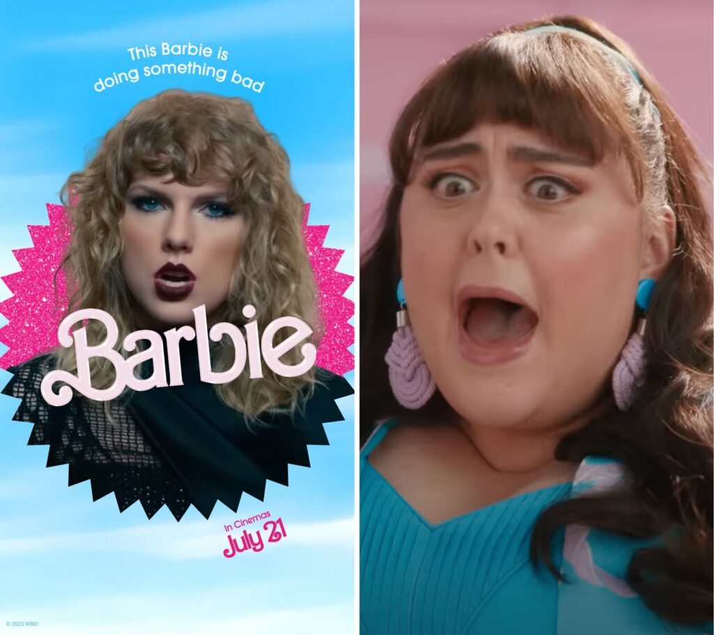Here is every Taylor Swift albums as Barbies from the movie