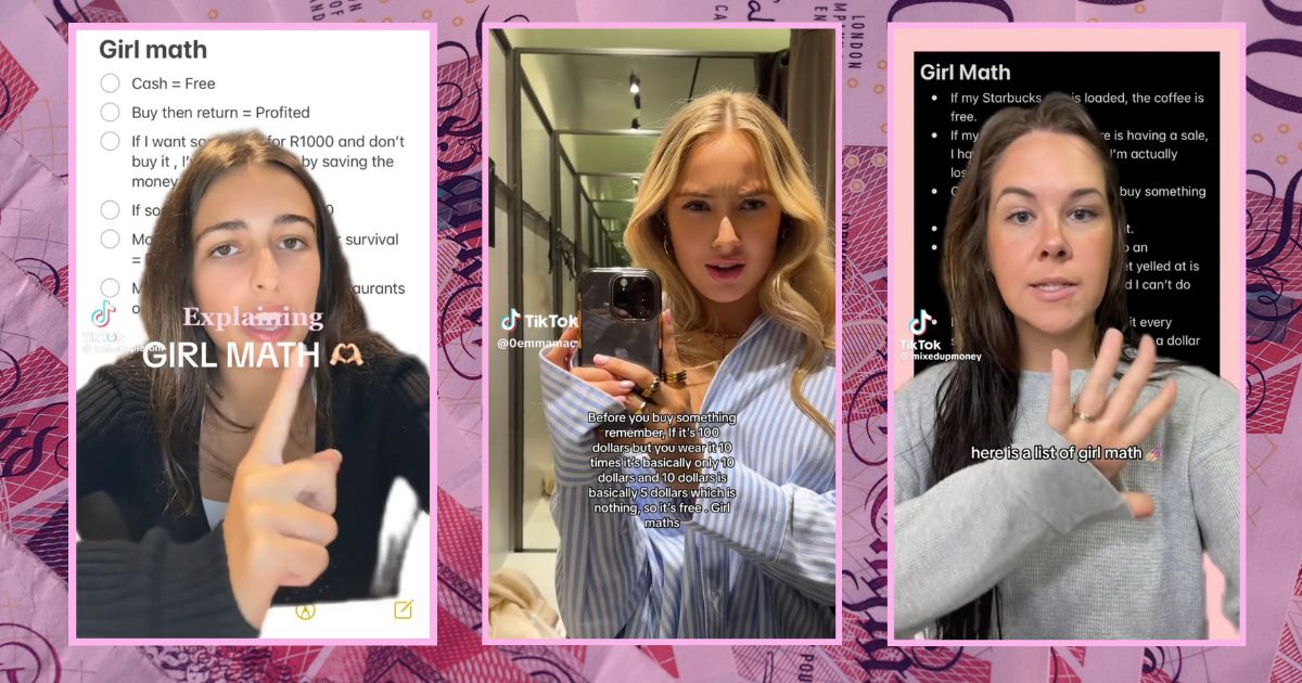 Right, let's talk about the dark side of TikTok's 'girl math' trend
