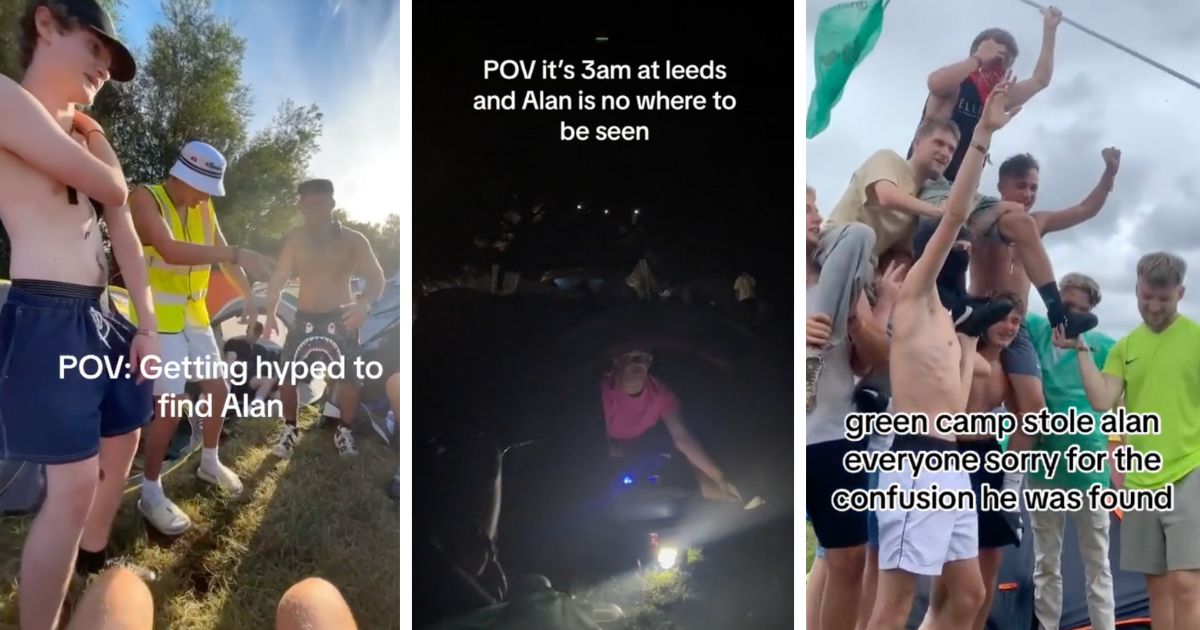 Where did the Alan meme come from? The name we hear at every festival