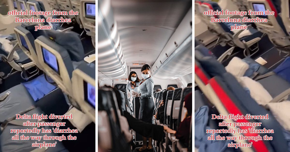 Witnesses recall 'mess' of passenger diarrhoea on Delta Air Lines flight