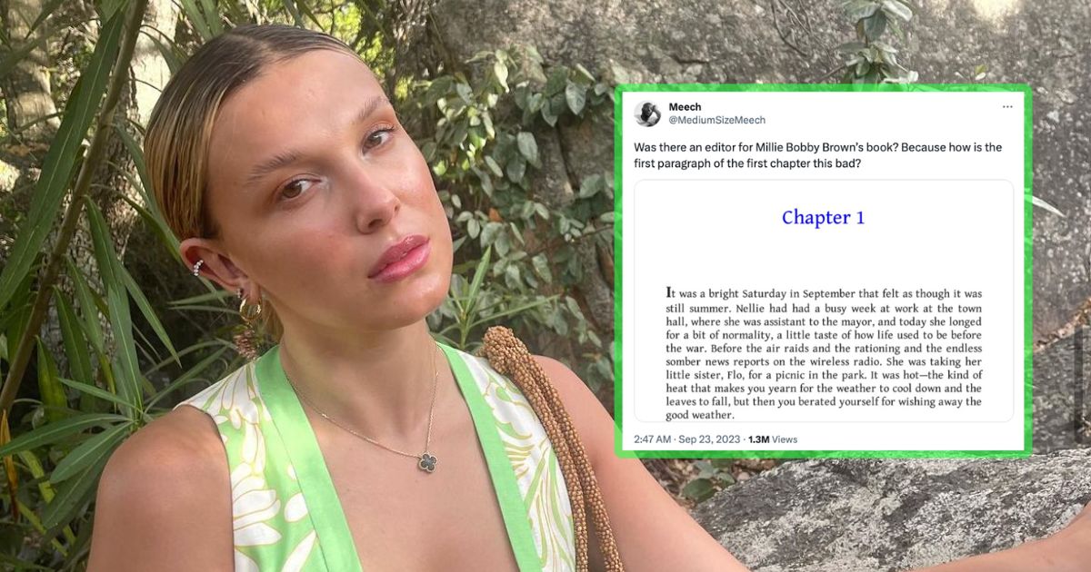 The reviews are in for Millie Bobby Brown's new book and they're savage