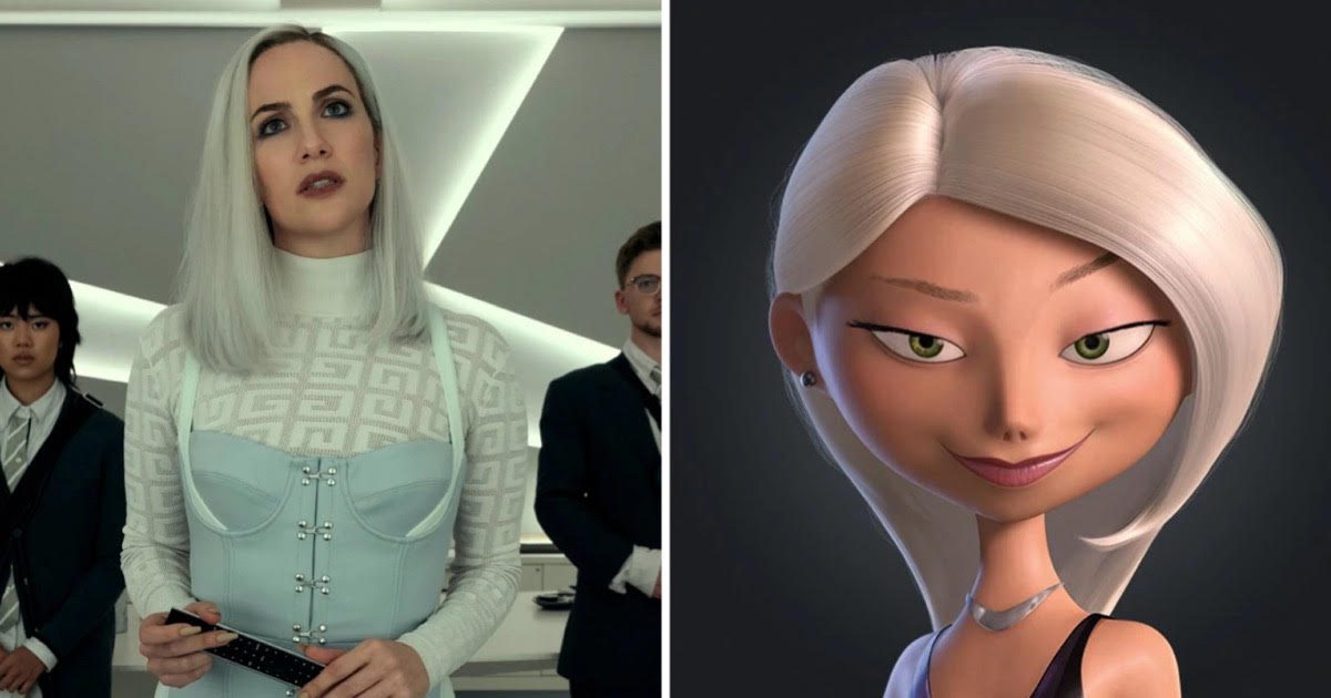 Camille from The Fall of the House of Usher is based on a Disney minx?