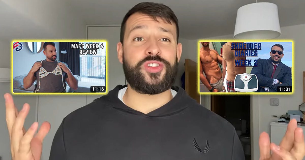 Inside Georges from MAFS' wild YouTube channel, from vlogs to gym clips