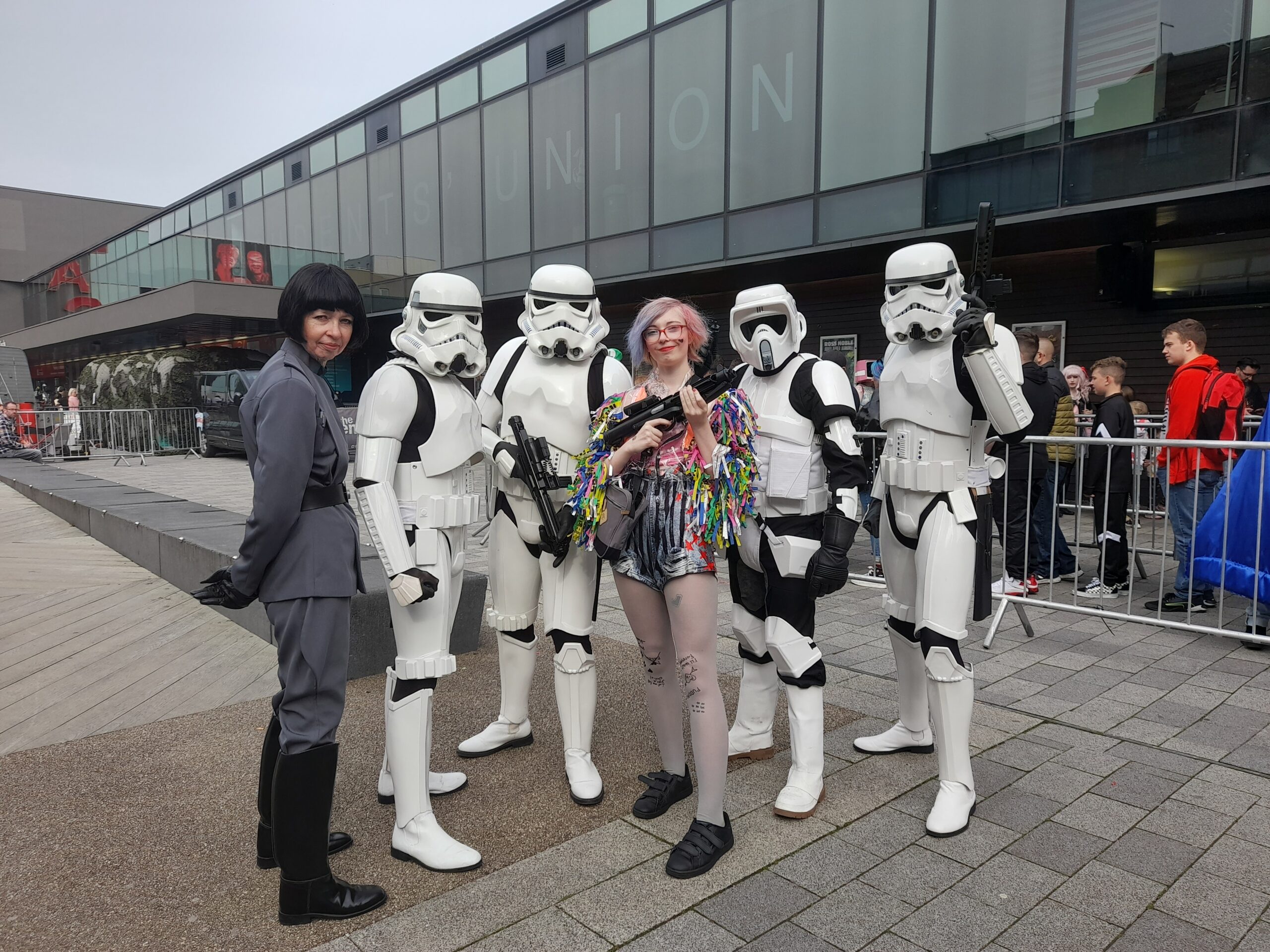 We went to Lin-Con at the Engine Shed and here's what it was like