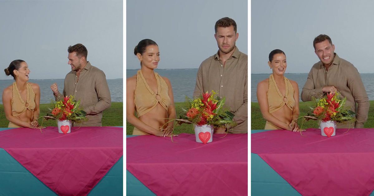 Love Island exes Maura and Curtis forced into awkward reunion interview