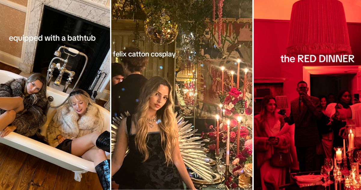 Banquets, ball gowns and champagne: Behind the scenes of Saltburn's 24/ ...