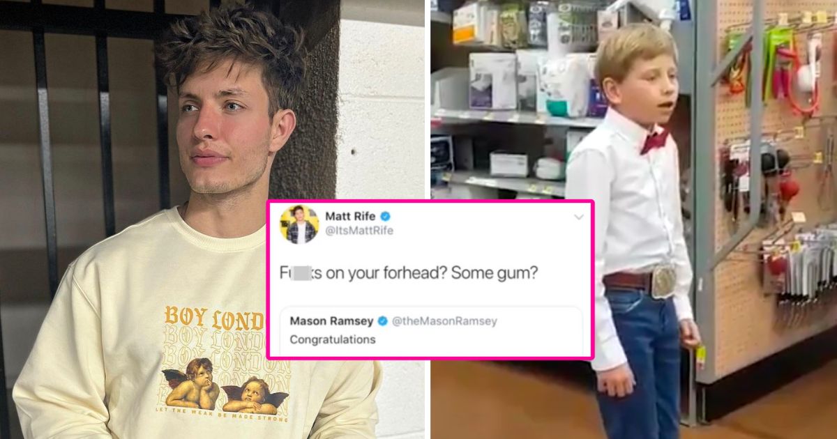 People are just realising that Matt Rife went for the Walmart yodelling kid