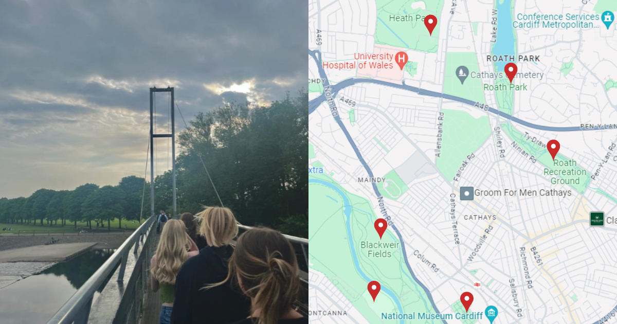 Your guide to a Cardiff Uni Hot Girl Walk