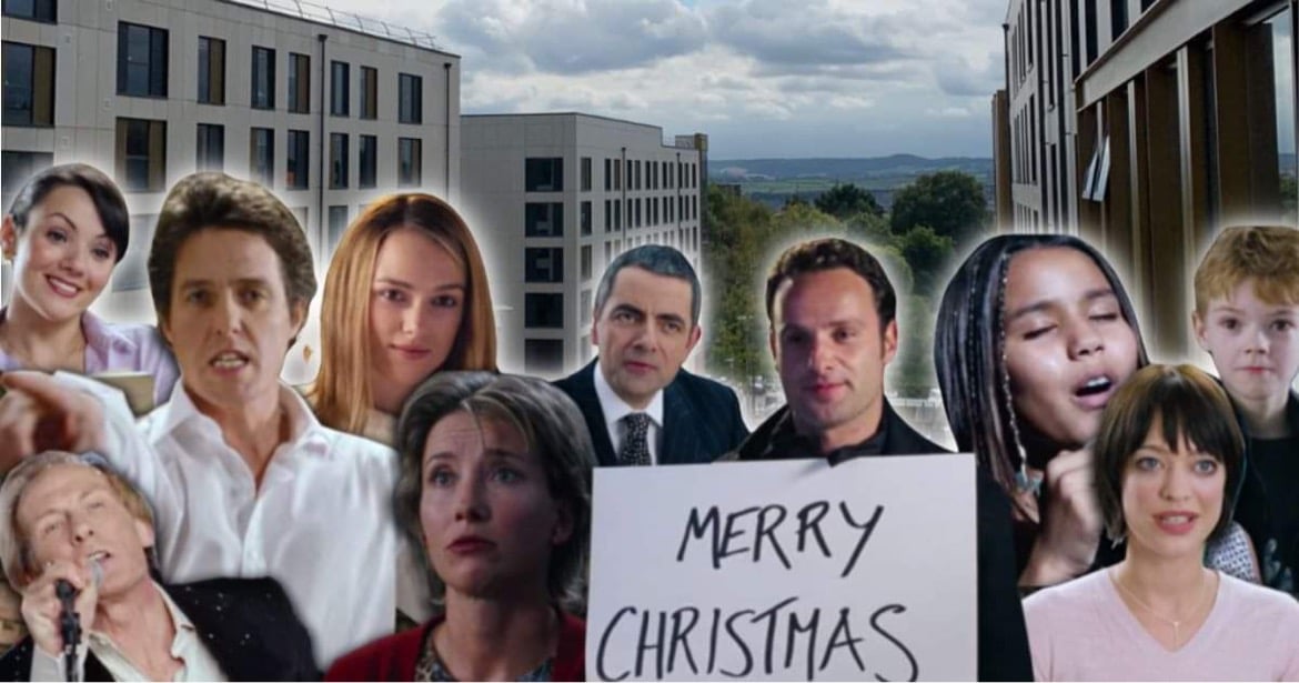 Here's what Exeter Uni halls the Love Actually characters would be in