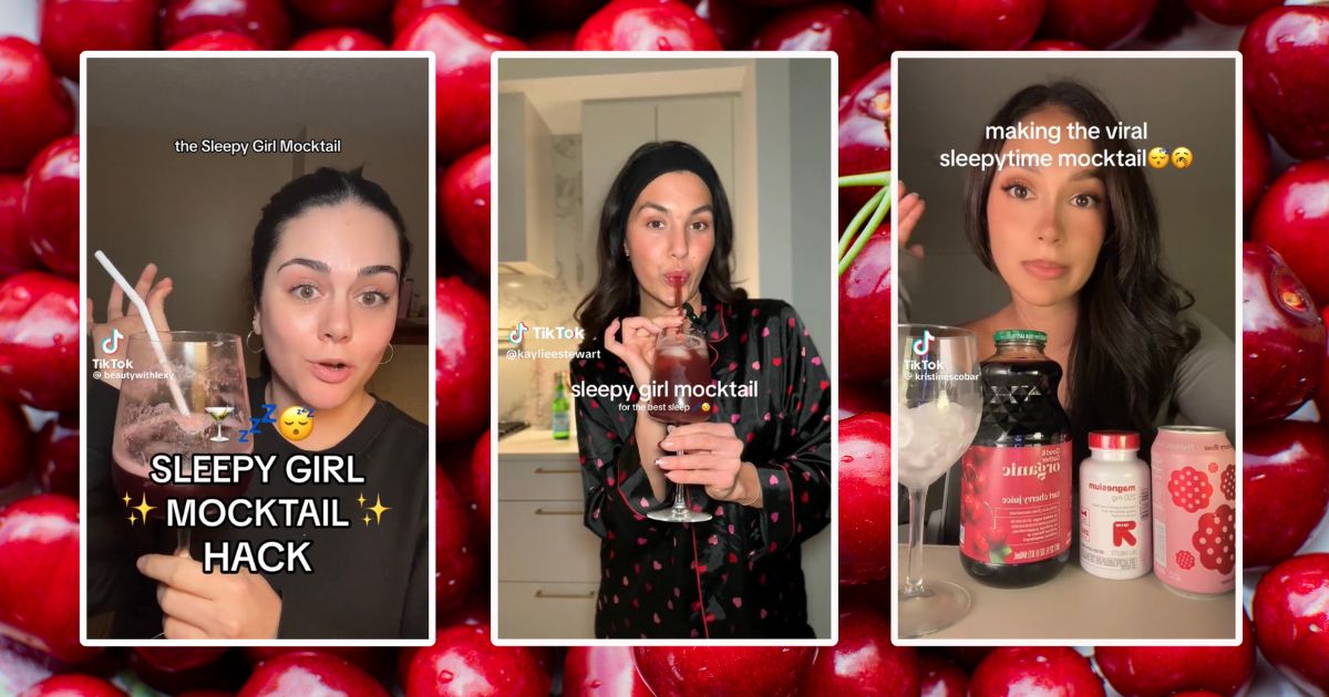 What is the sleepy girl mocktail on TikTok? The viral drink helping sleep