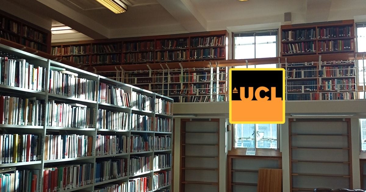 This is exactly what your go-to library says about you as a UCL student