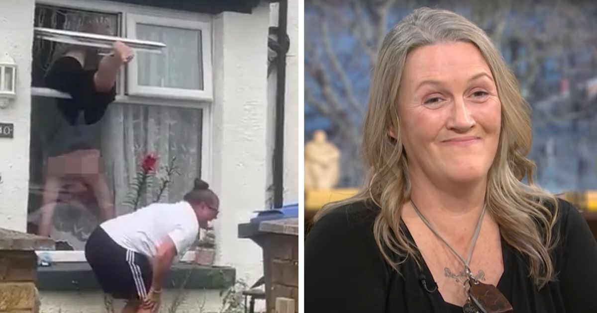 The woman from THAT viral window video has shared the real story