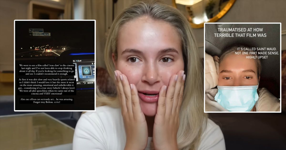 The Iron Claw to The Exorcist: A ranking of Molly Mae's unhinged film ...