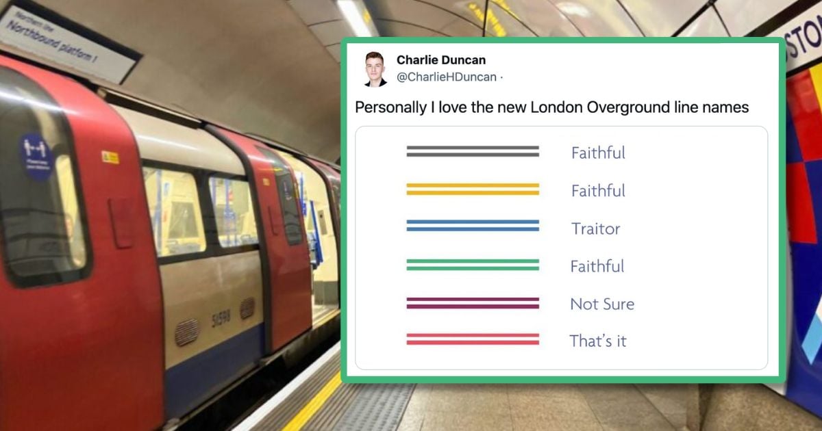 Look at these memes about the London Overground names while you wait ...
