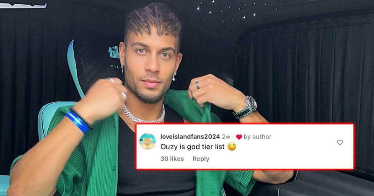Love Island 2023's Ouzy caught running fan account about himself