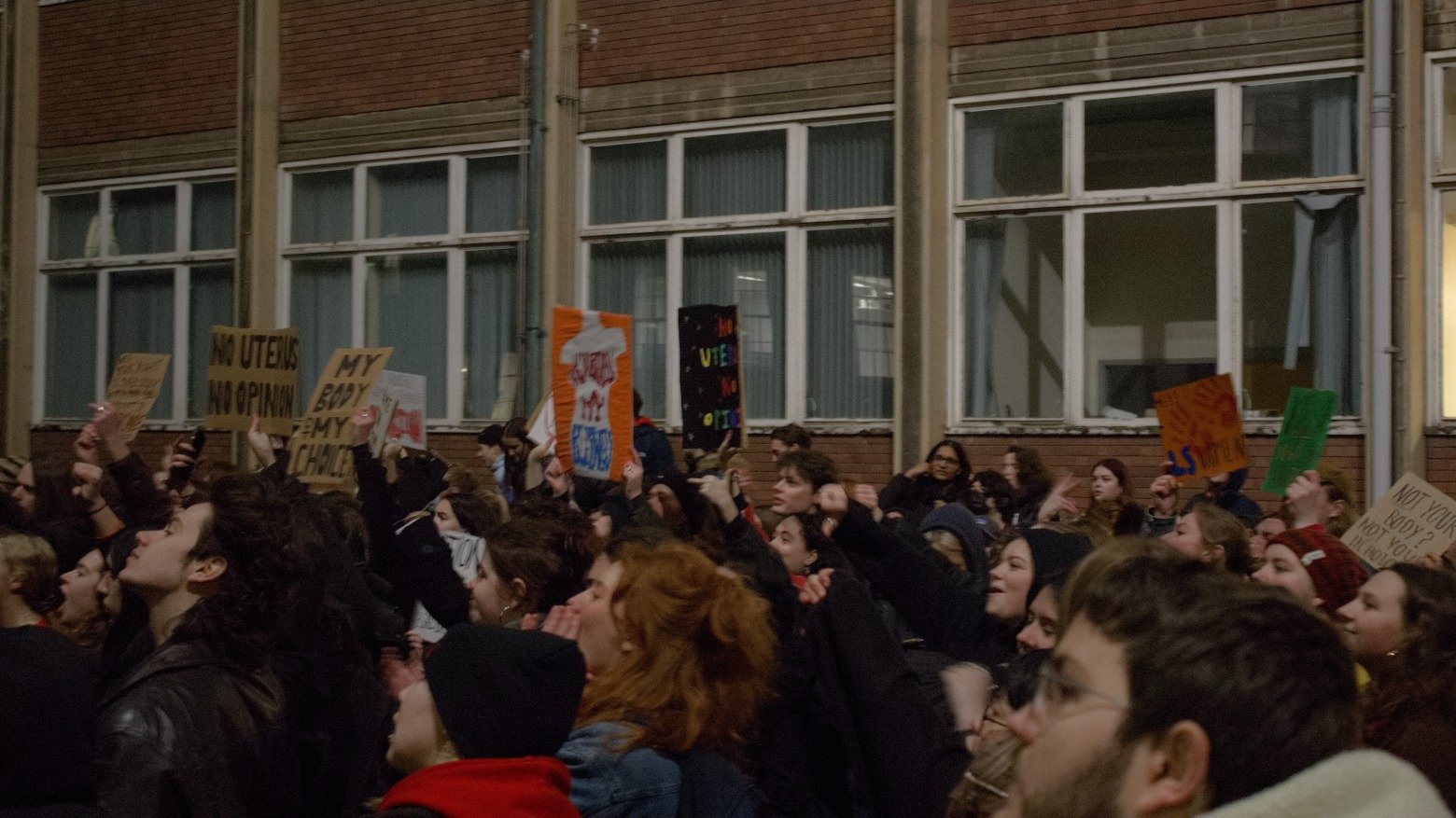 Manchester pro-life students were reportedly 'spat on' and told they ...