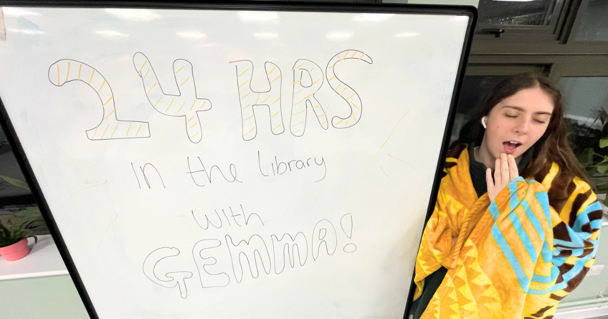 I spent 24 hours in the library during deadline season, and here's how ...
