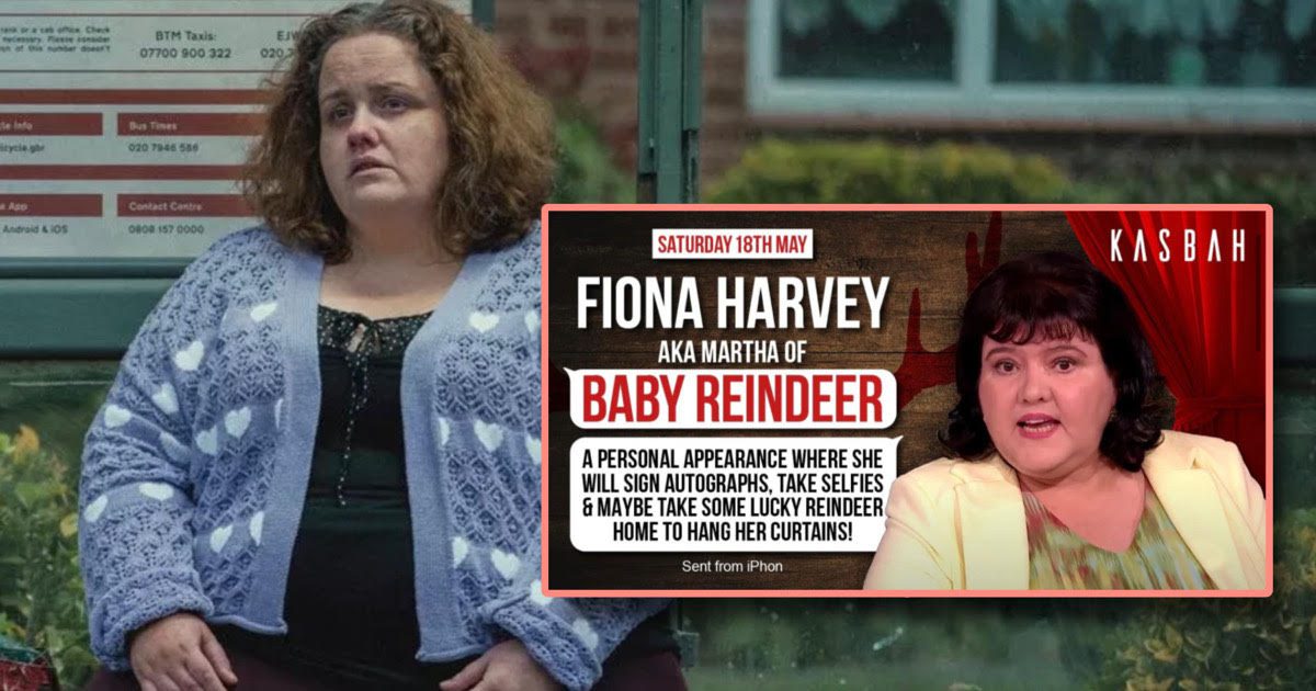 Club claims it's booked real Martha from Baby Reindeer for appearance