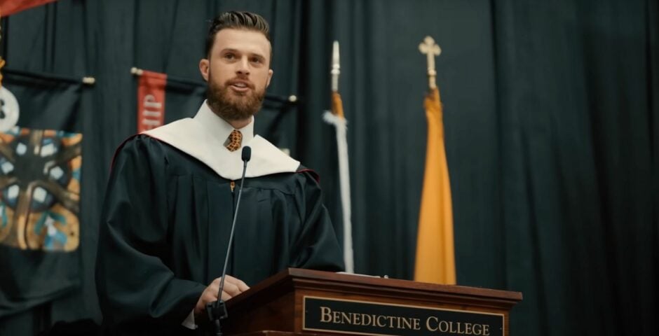 Harrison Butker has made a response to the hate for his gradution speech