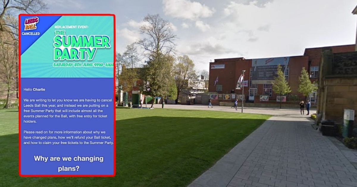 Leeds Uni Union cancels Summer Ball due to ‘safety concerns’ around pro ...