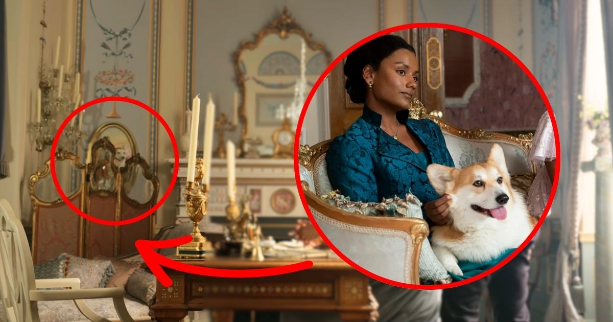 There's an adorable hidden portrait of Newton in Bridgerton season three