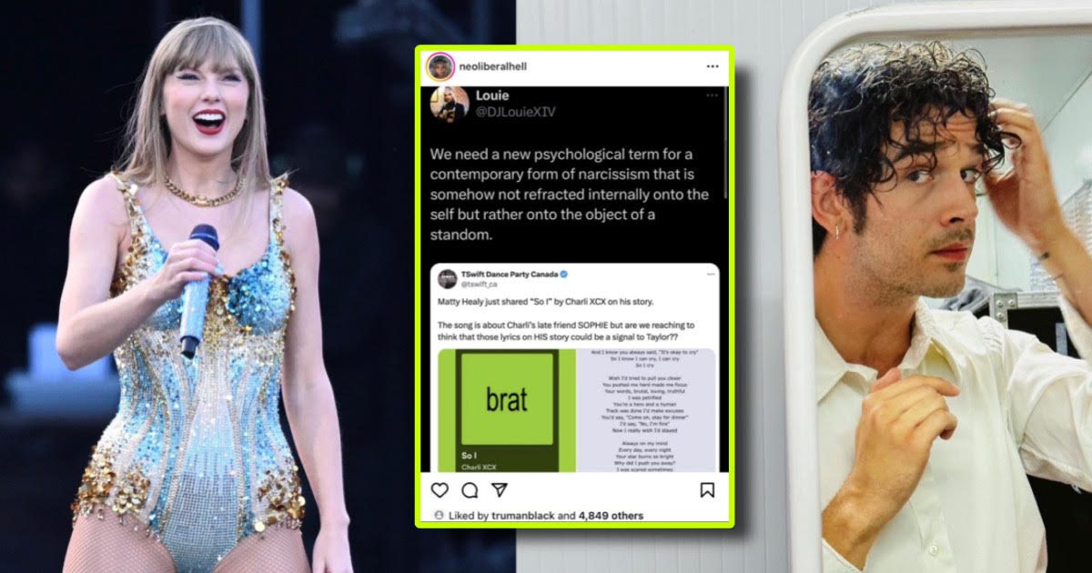 Matty Healy allegedly throws shade liking post against Taylor Swift